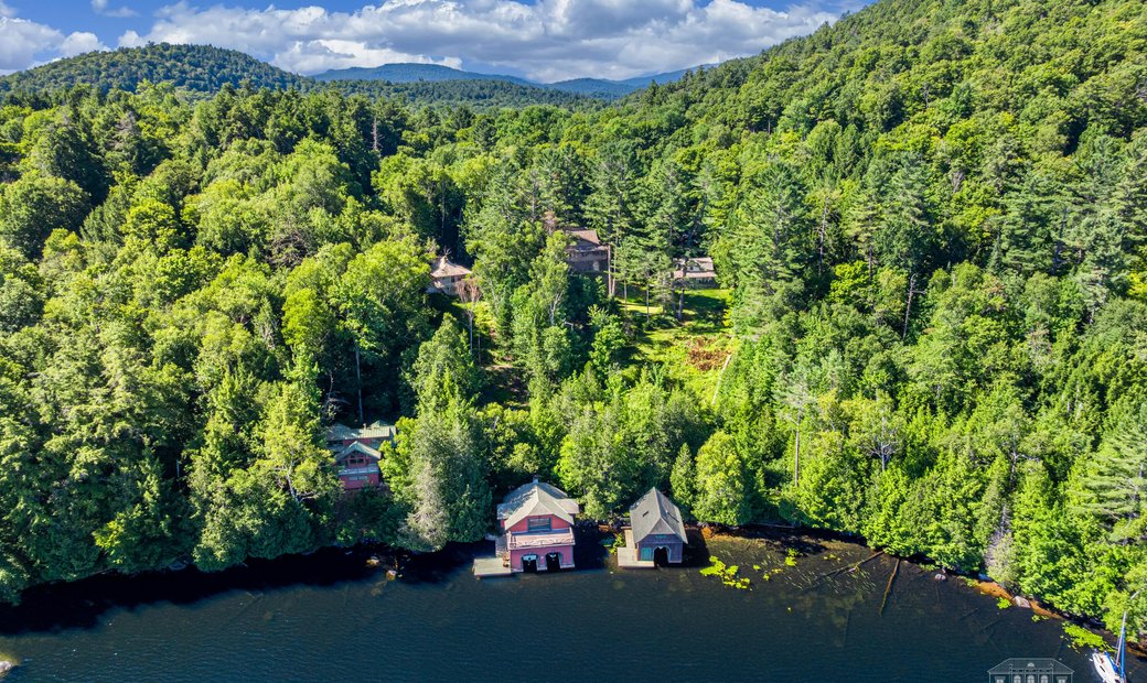 Panther Cove On Upper Saranac Lake In Tupper Lake, New York, United ...