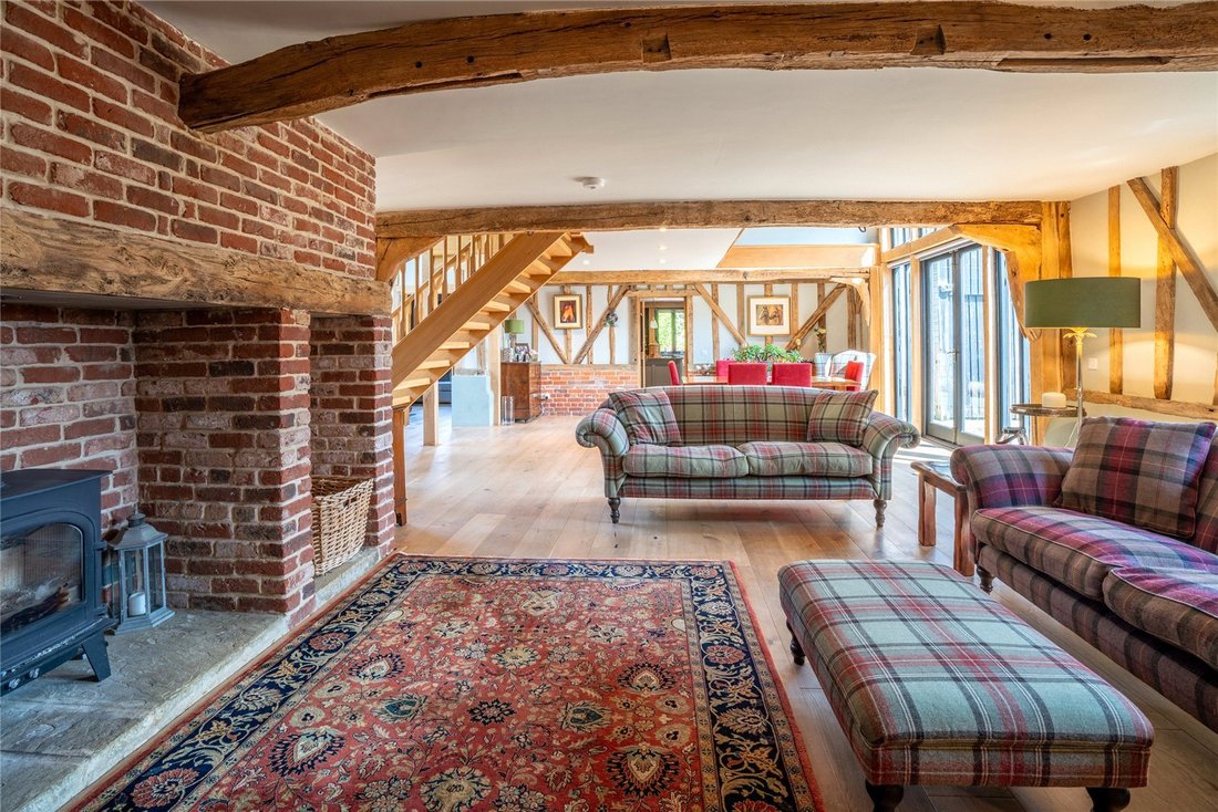 An Attractive Grade Ii Listed Barn In Saxham Street, England, United ...