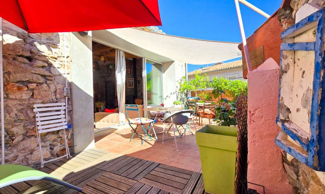 House With Studio And Terrace, In A Quiet Area In Sète, Occitanie ...