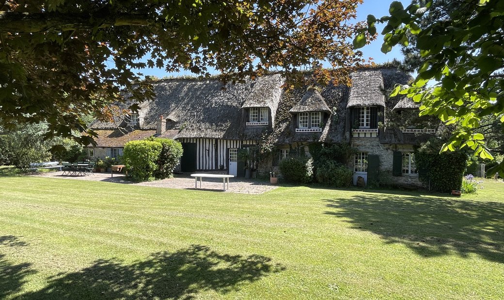 Houlgate Center Authentic Normandy Cottage With In Houlgate, Normandy ...