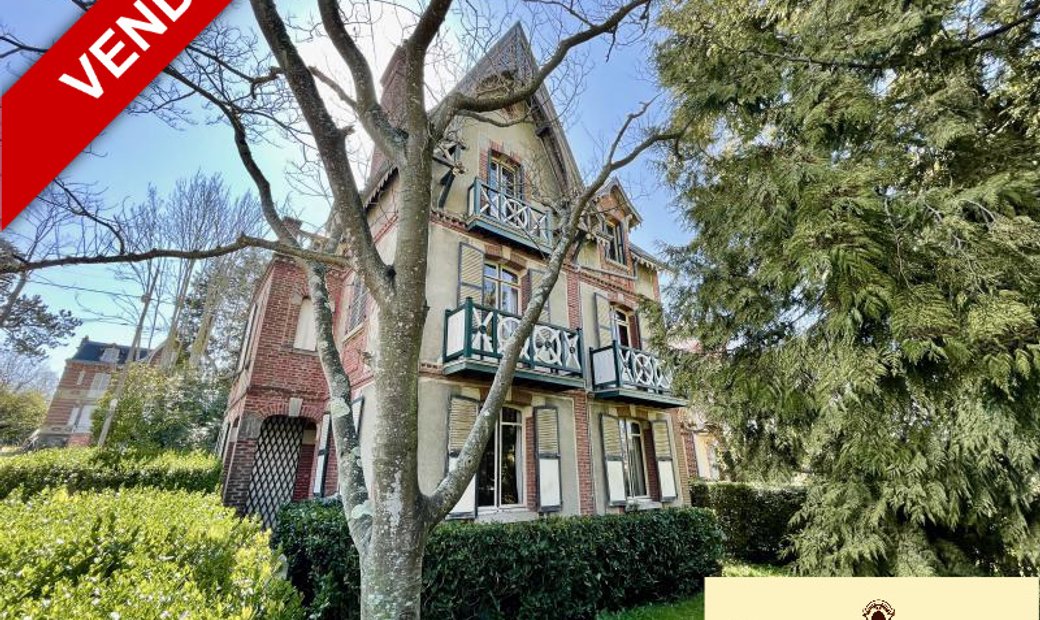 19 Th Century Seaside Villa Belle Epoque In Villers Sur Mer, Normandy ...