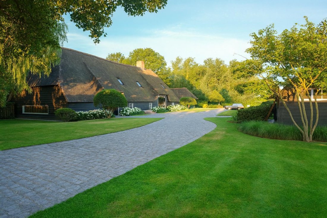 A Three Hectare Estate With A Private Lake In Zuidzande, Zeeland ...