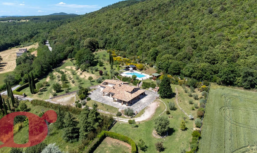 Panoramic Stone Villa With Park And Pool Near Todi In Todi, Umbria ...