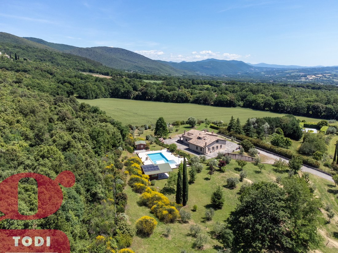 Panoramic Stone Villa With Park And Pool Near Todi In Todi, Umbria ...