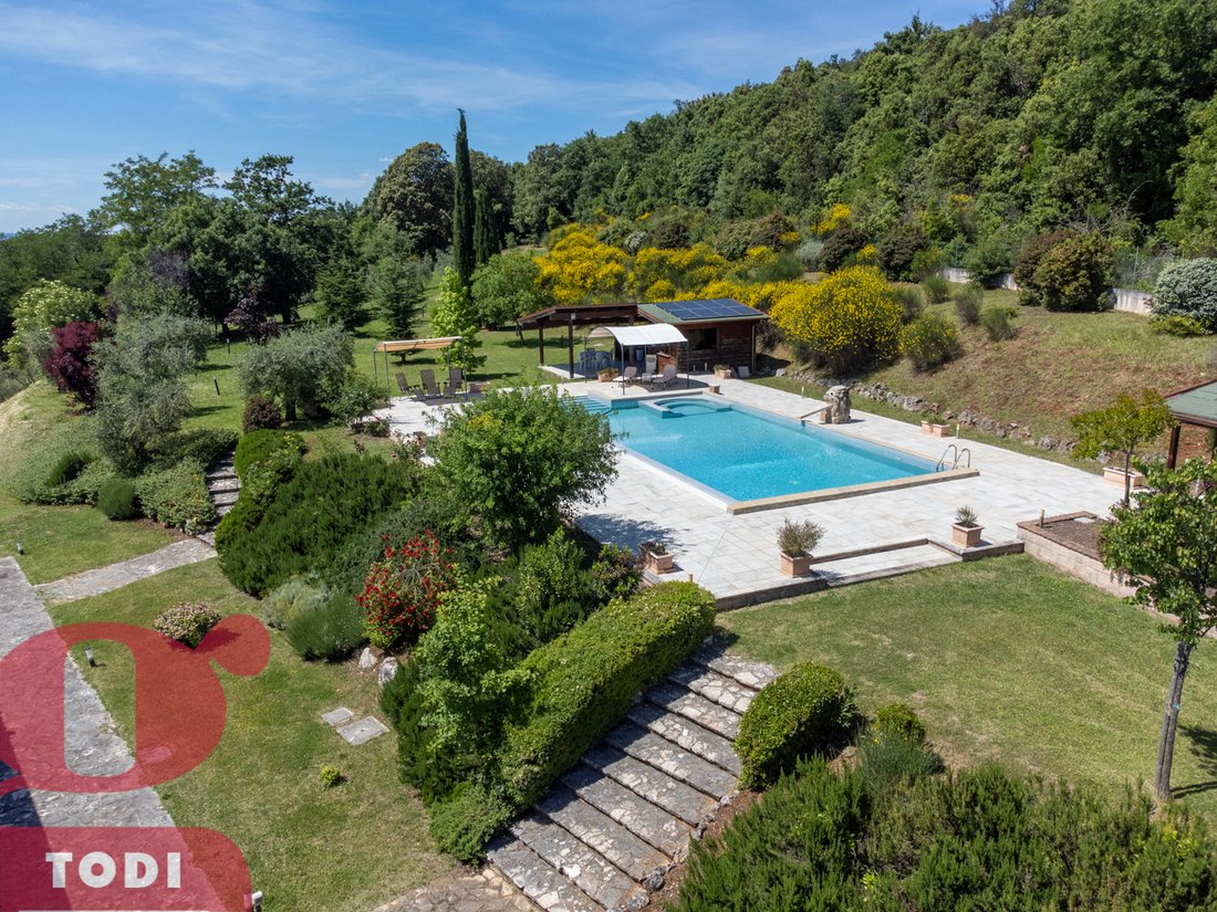 Panoramic Stone Villa With Park And Pool Near Todi In Todi, Umbria ...