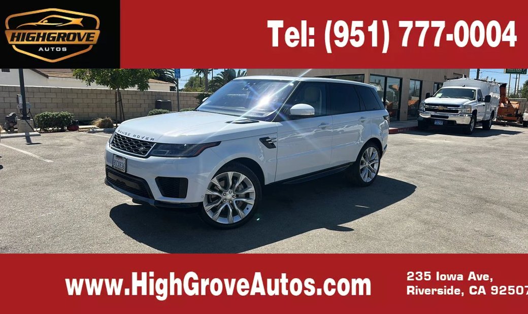 2020 Land Rover Range Rover Sport In Riverside, Ca, United States For ...