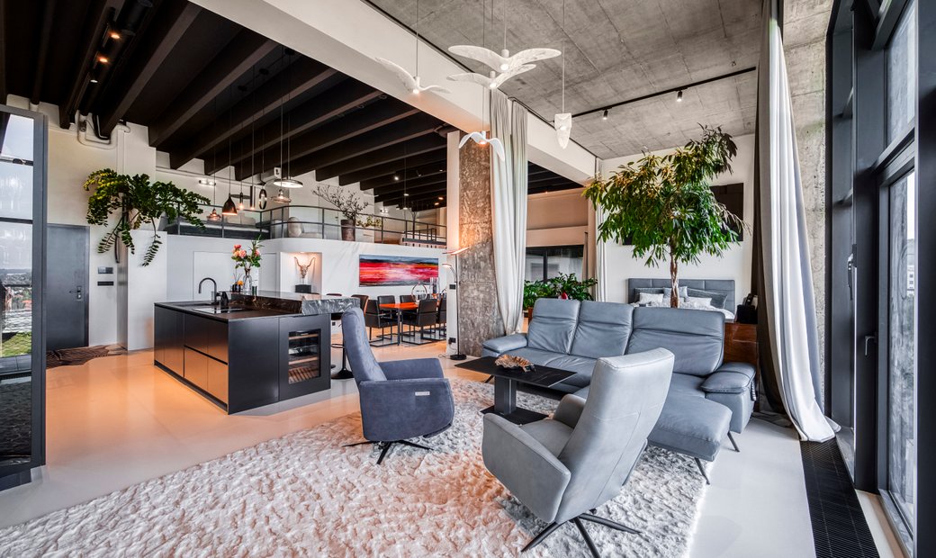 Modern Loft Apartment With Car Lift, Prague 12 In Prague, Prague ...