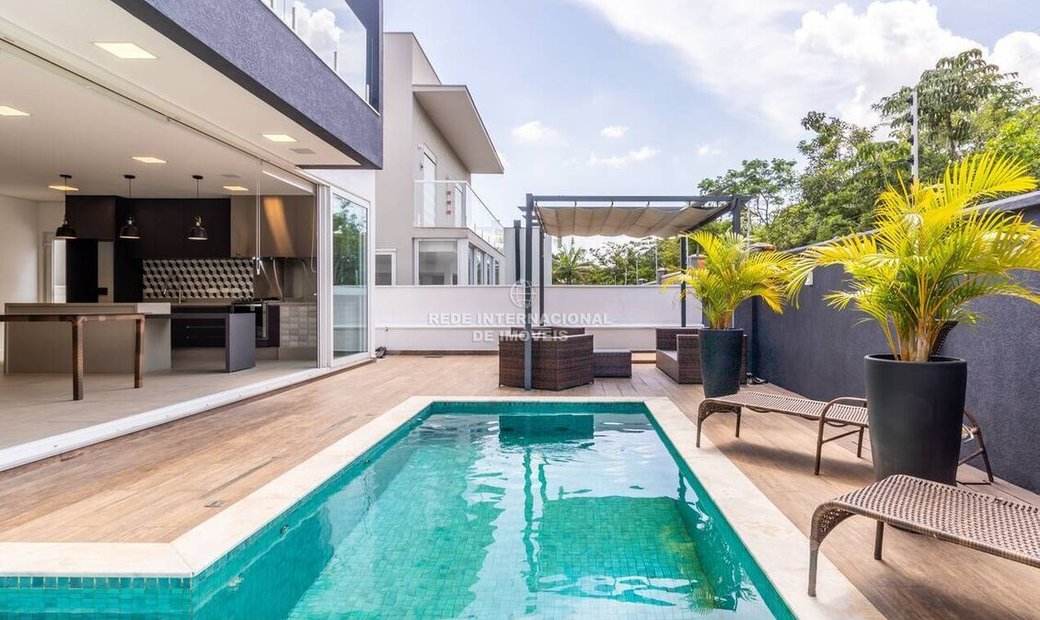 Beautiful House In Alphaville I In Nova Esplanada, State Of São Paulo ...