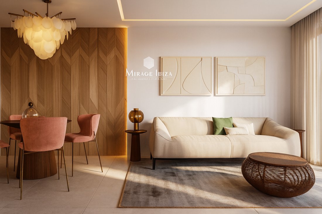 Stylish First Floor Residence With In Ibiza Town, Balearic Islands ...