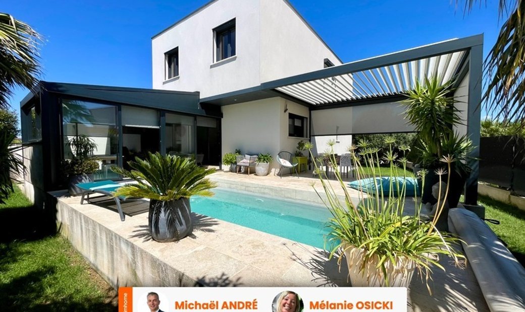 Contemporary 5 Room Villa With Swimming Pool — In Vauvert, Occitanie ...