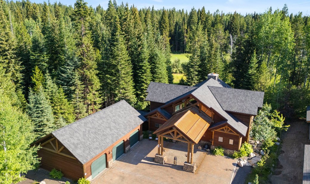 Luxury Log Home On The Golf Course In Mc Call, Idaho, United States For ...