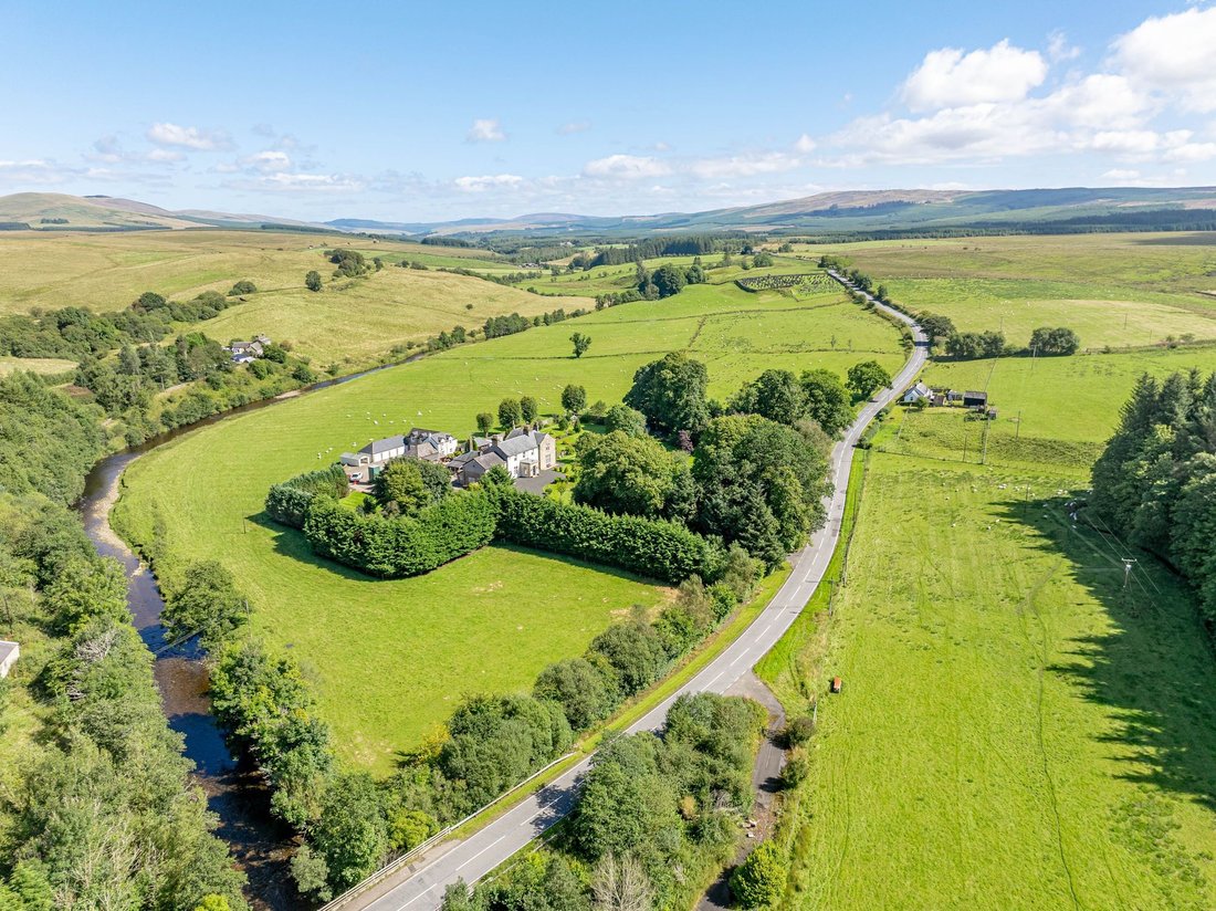 8 Bedroom Detached House For Sale In In Newcastleton, Scotland, United ...