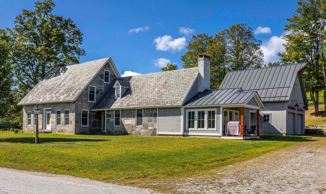 Historic Snecked Ashlar Estate On In Cavendish, Vermont, Vereinigte ...