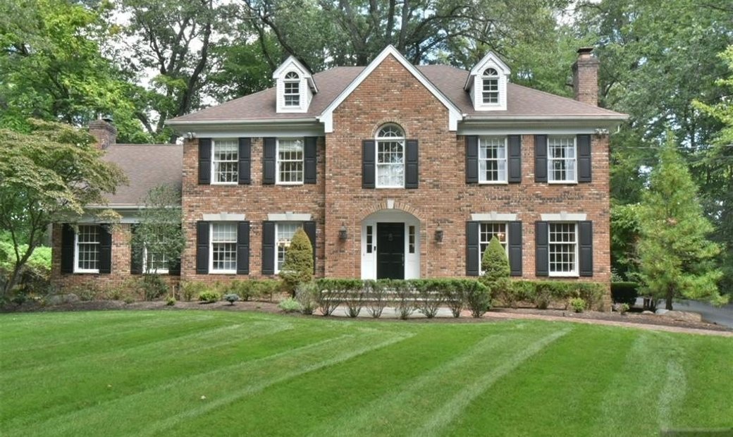 Spectacular Brick Front Colonial On In Allendale, New Jersey, United ...