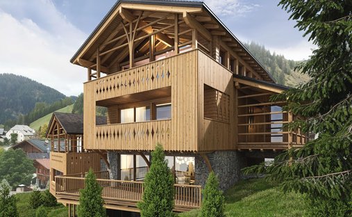 Luxury houses with terrace for sale in Badia, South Tyrol, Trentino ...