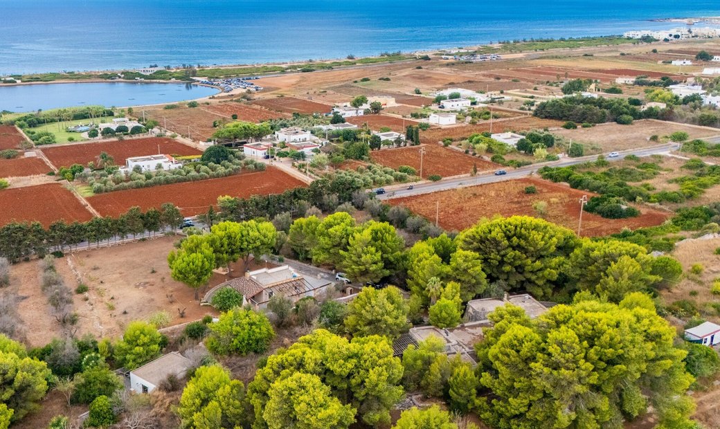 2 Stone Villas 500 Metres From The Sea In Pescoluse, In Salve, Apulia ...