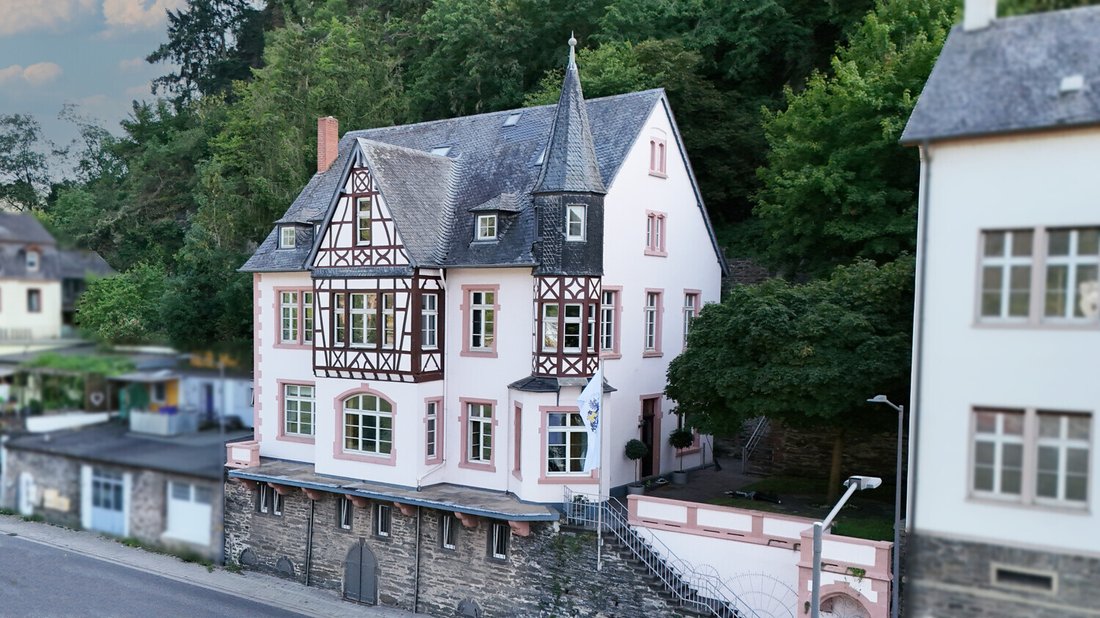 Rhine Jewel In The Unesco World In Sankt Goar, Rhineland Palatinate ...