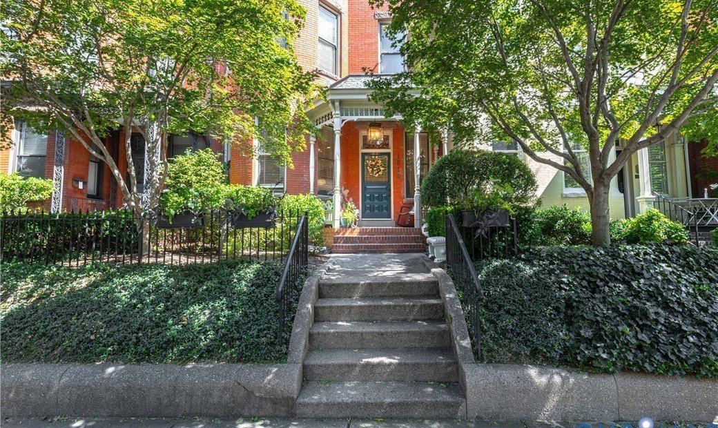 Distinguished 3 Story Brick Row Home En Richmond, Virginia, Estados ...