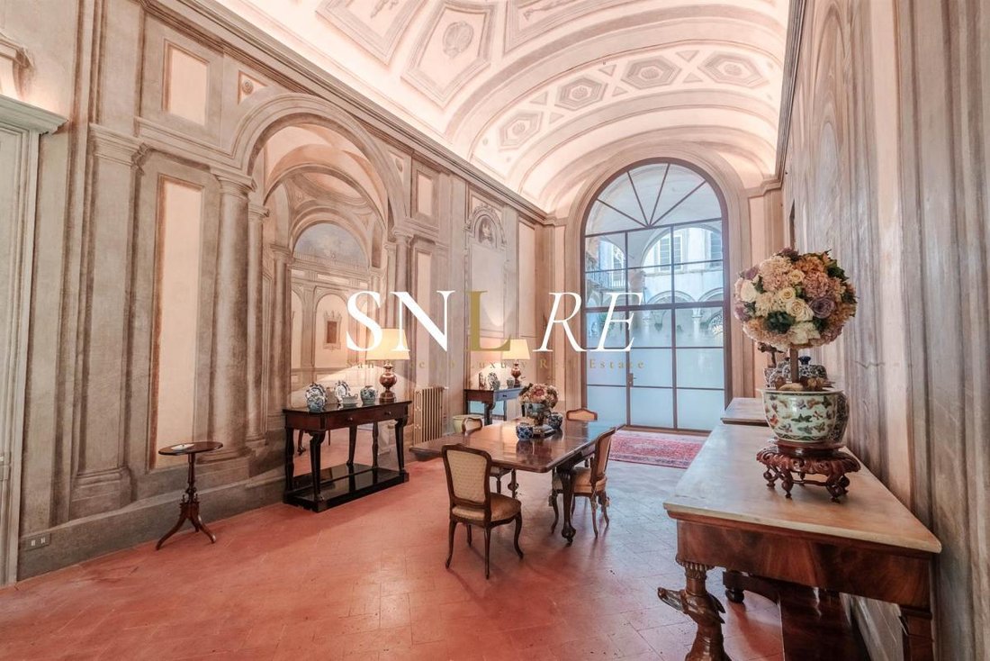Historic Residence With Garden In Florence, Tuscany, Italy For Sale ...