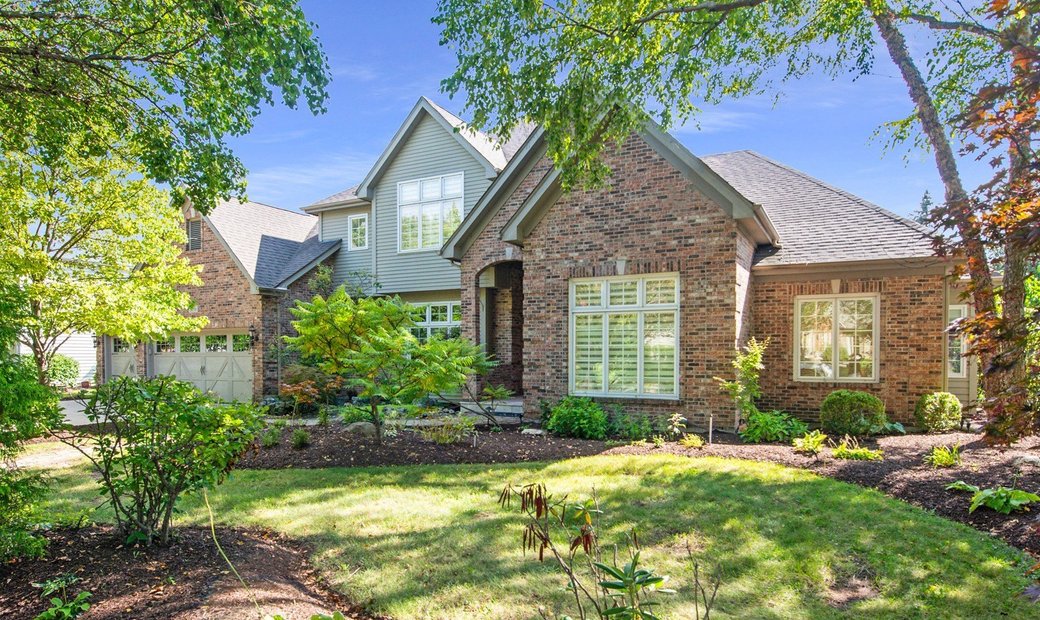 River Run Sanctuary With Private Bridge In Naperville, Illinois, United ...