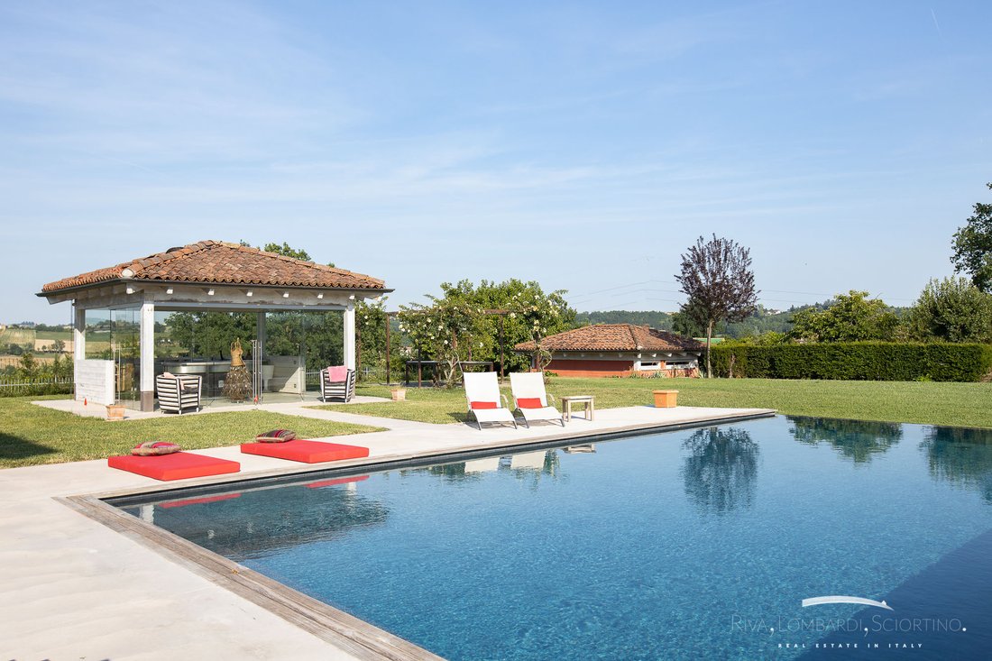 Exclusive Estate With Swimming Pool In Moncalvo, Piedmont, Italy For ...