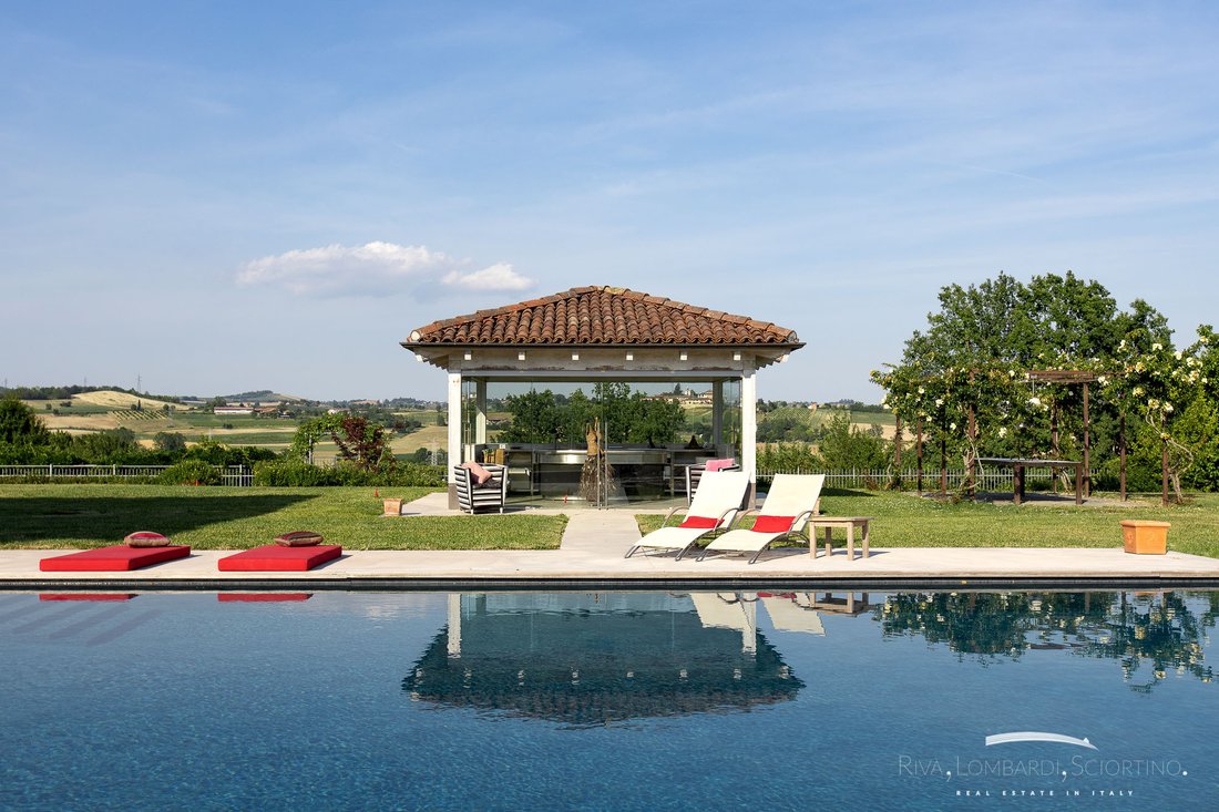 Exclusive Estate With Swimming Pool In Moncalvo, Piedmont, Italy For ...