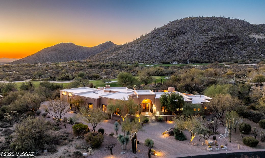 Exquisite Custom Home With Outstanding Views In Marana, Arizona, United ...