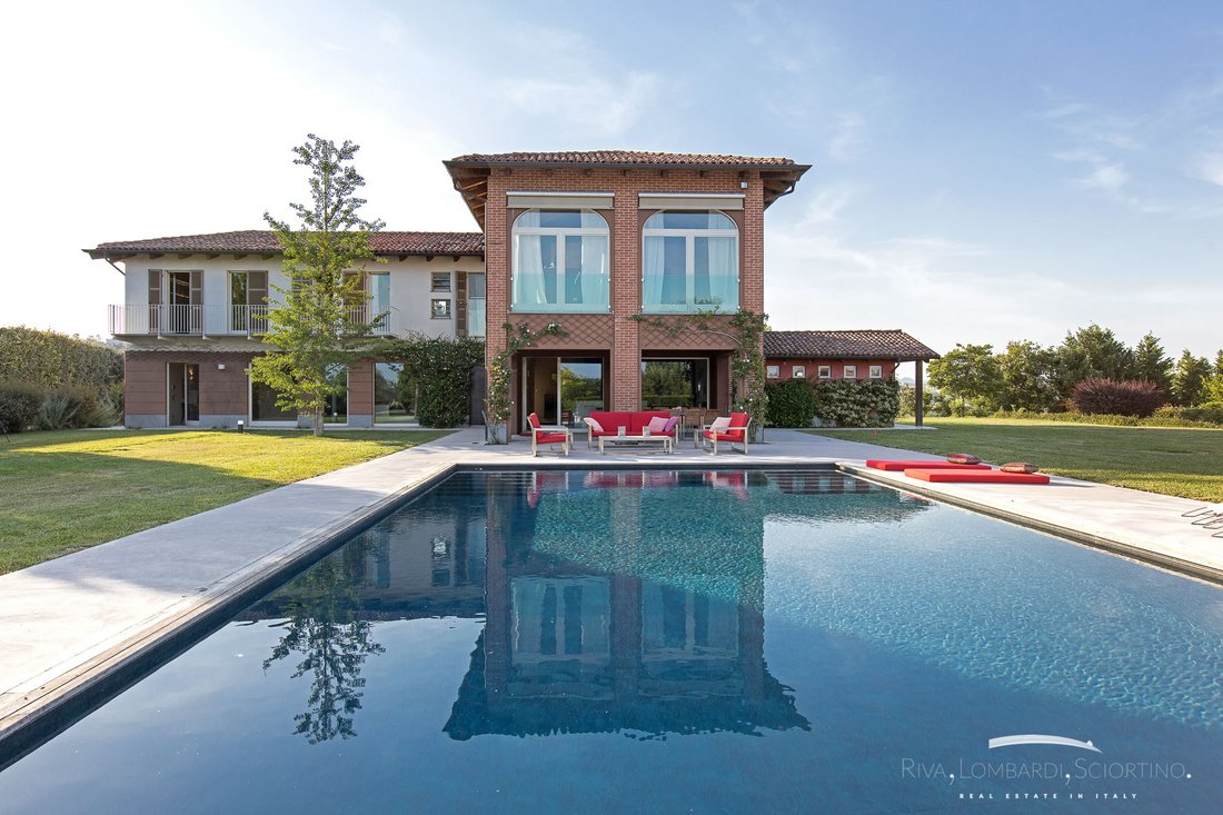 Exclusive Estate With Swimming Pool In Moncalvo, Piedmont, Italy For ...