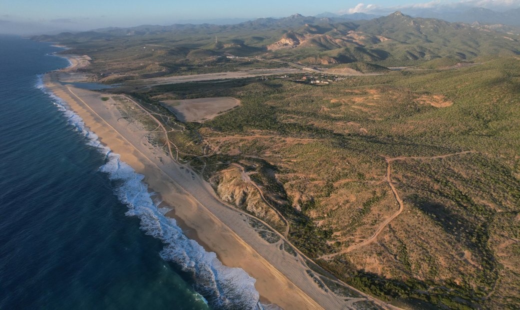 1.5 Kilometers Of Pristine Pacific In Migriño, Baja California Sur ...