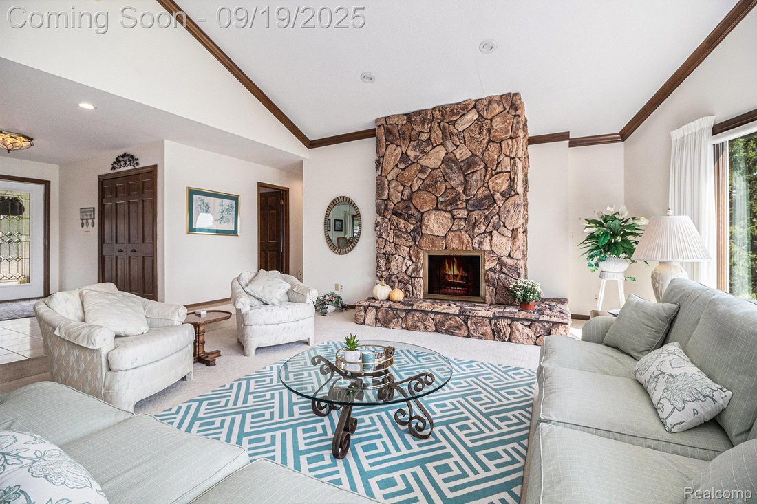 Residential Wixom In Commerce Charter Township, Michigan, United States ...