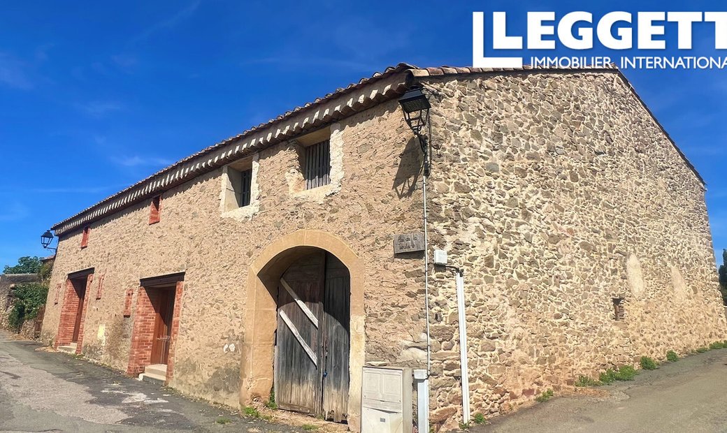 A Great Project In Lively Village. 2 Houses, In Escales, Occitanie ...
