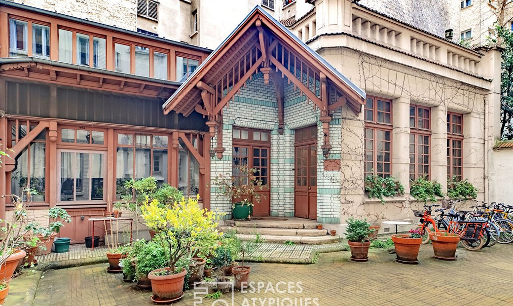 Anglo Norman Style House Village Ramey In Paris, île De France, France ...