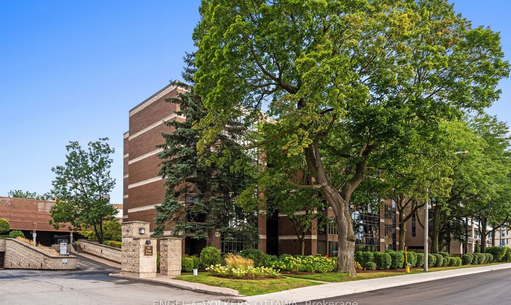 Glebe Ottawa East Y área Residencial En Ottawa, Ontario, Canadá En ...