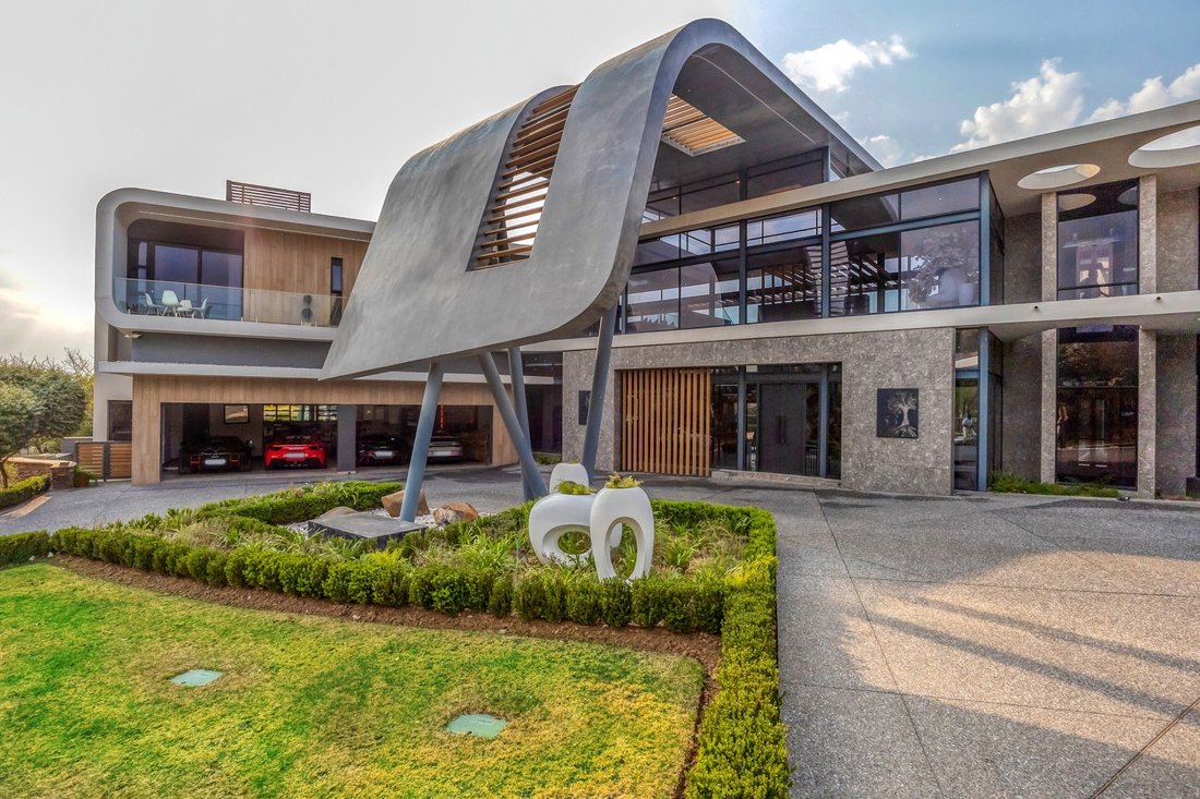 An Iconic Lakeside Mansion In South Africa’s In Midrand, Gauteng, South ...