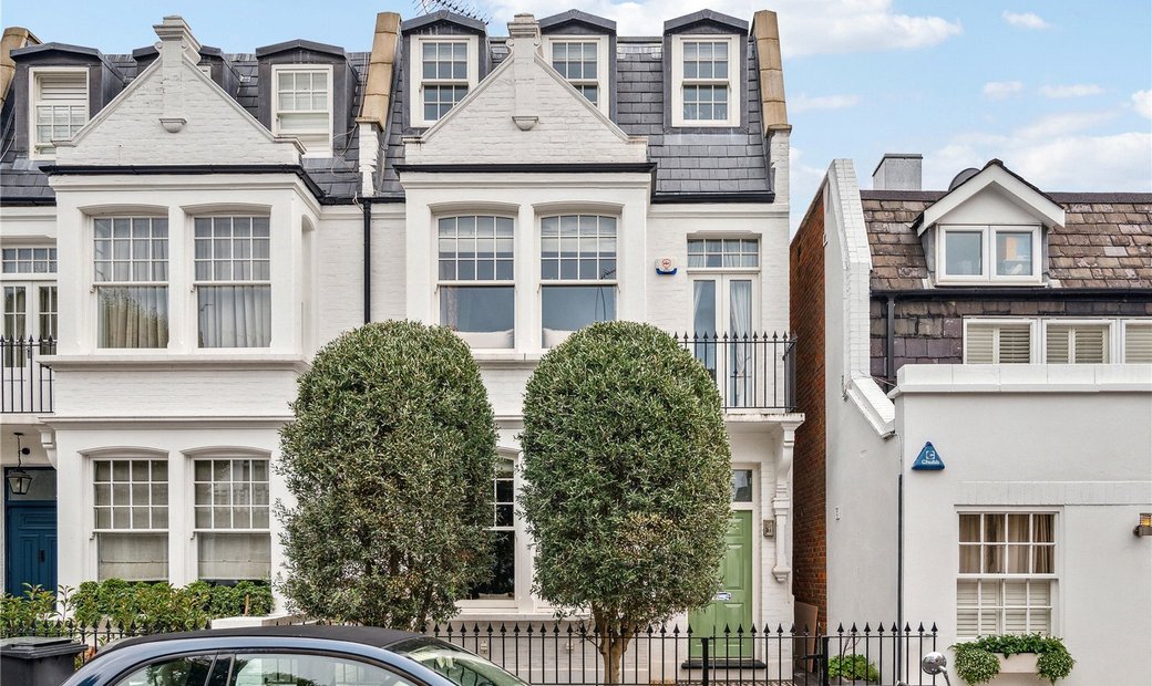 Doria Road, Fulham, Londres En Londres, Inglaterra, Reino Unido En ...