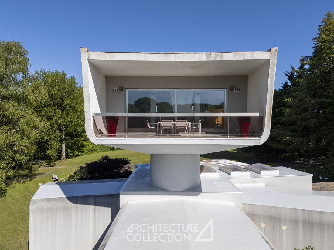 Futuristic Villa In Bazoches Sur Hoëne, Normandy, France For Sale ...