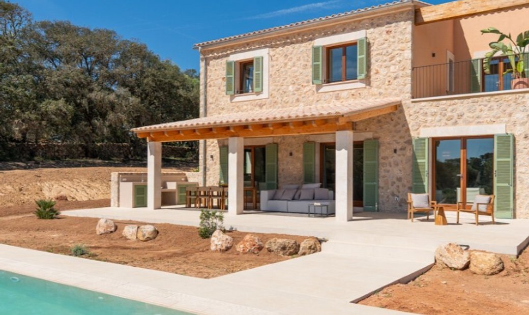 Modern Country House With Mediterranean In Felanitx, Balearic Islands ...