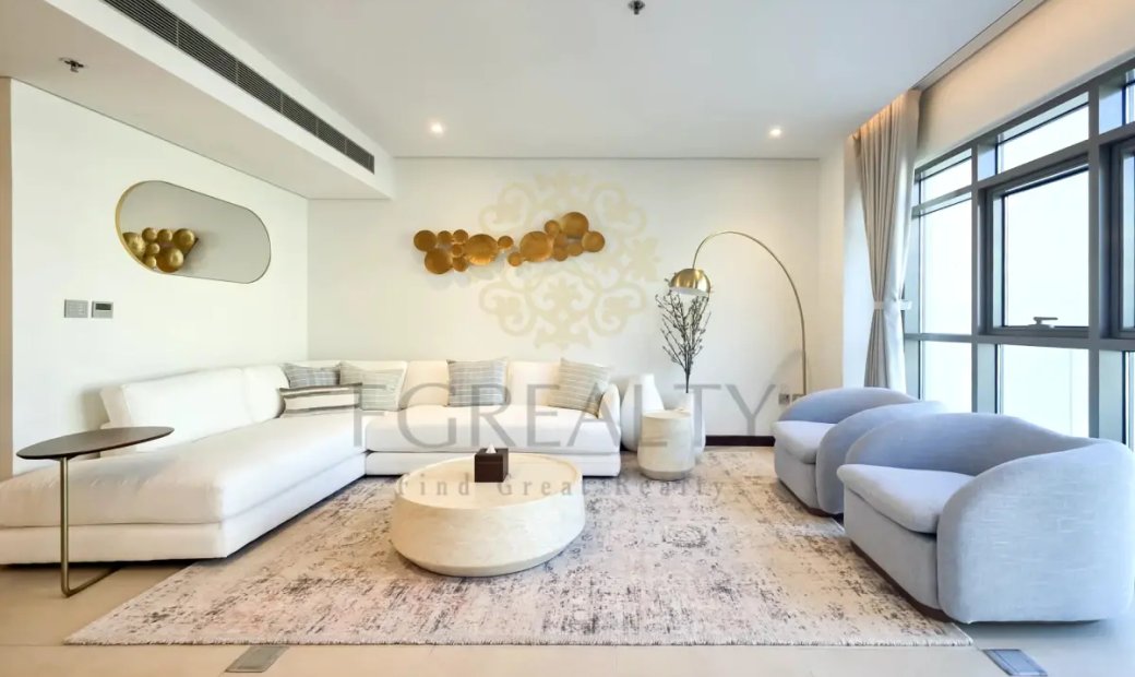 Luxury 3 Br+Maid Simplex In The Pearl | Furnished In Doha, Doha, Qatar ...