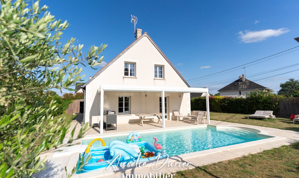 Family Home At The Gates Of In Ballan Miré, Centre Val De Loire, France ...