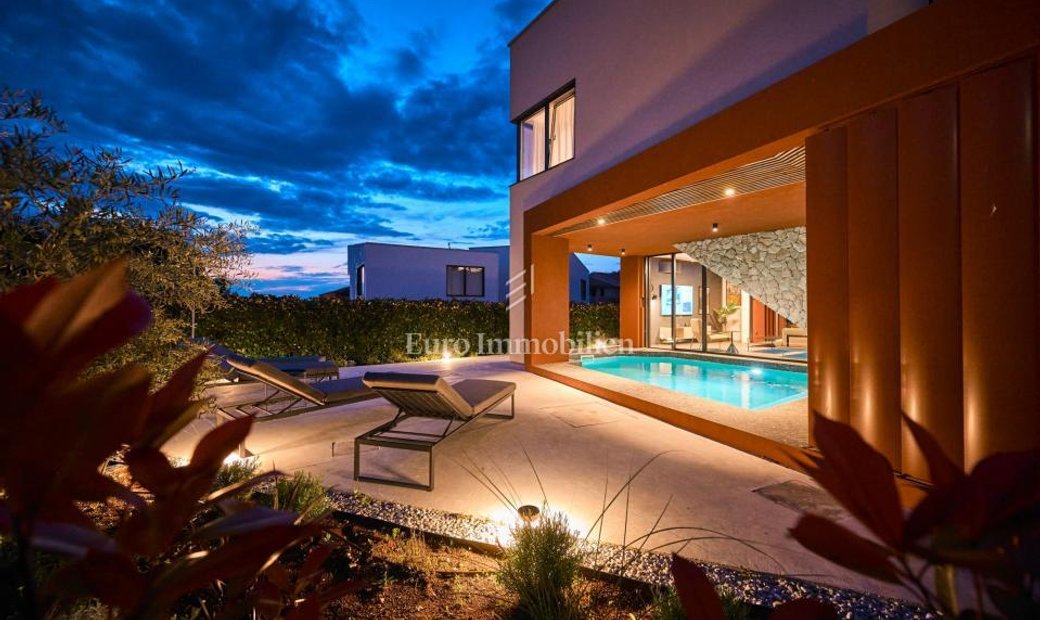 Poreč – Modern Semi Detached House With Pool In Porec, Istria County ...