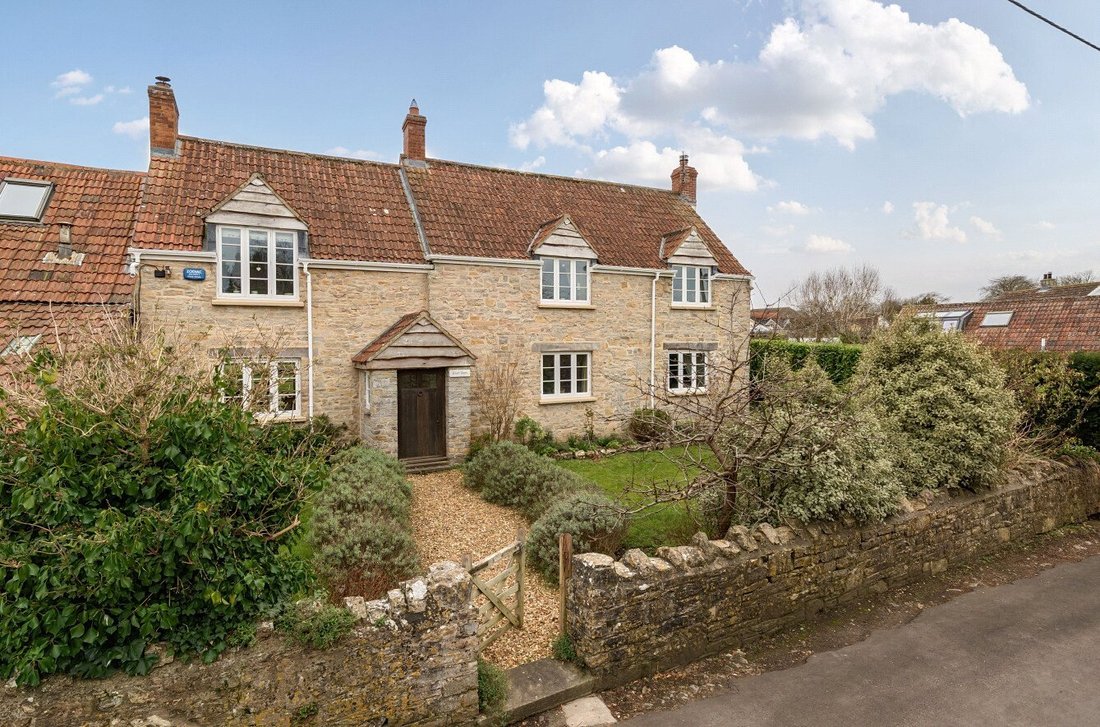 A Most Attractive Detached Period Farmhouse In Catcott, England, United ...