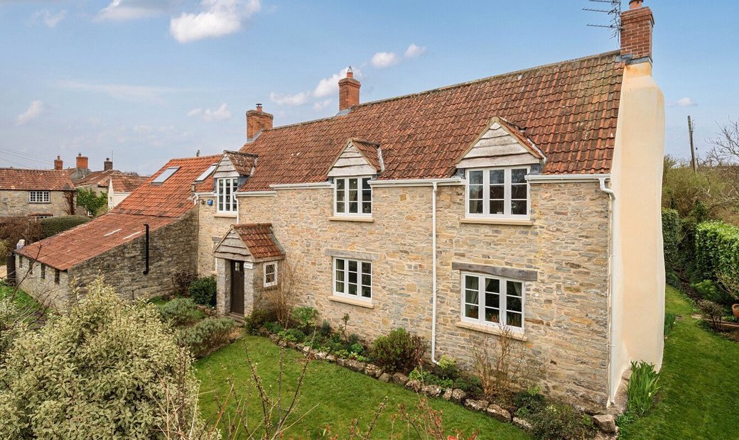 A Most Attractive Detached Period Farmhouse In Catcott, England, United ...