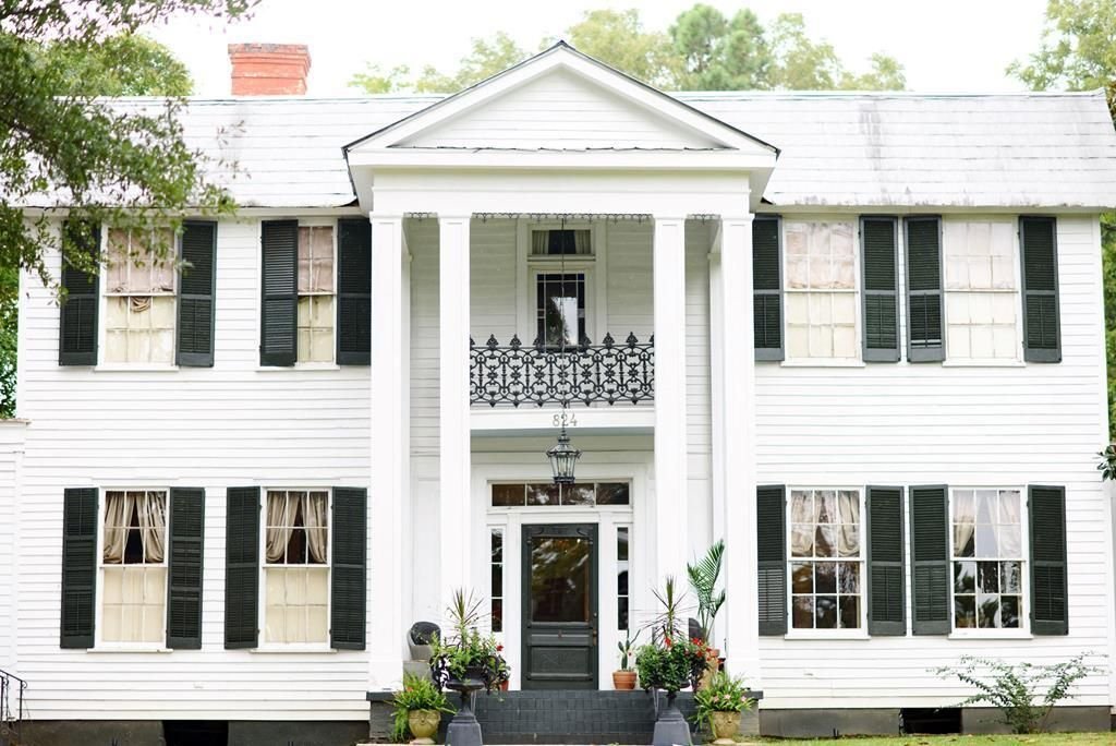 La Histórica Casa De Los Purser Brunt De En Oxford, Misisipi, Estados ...