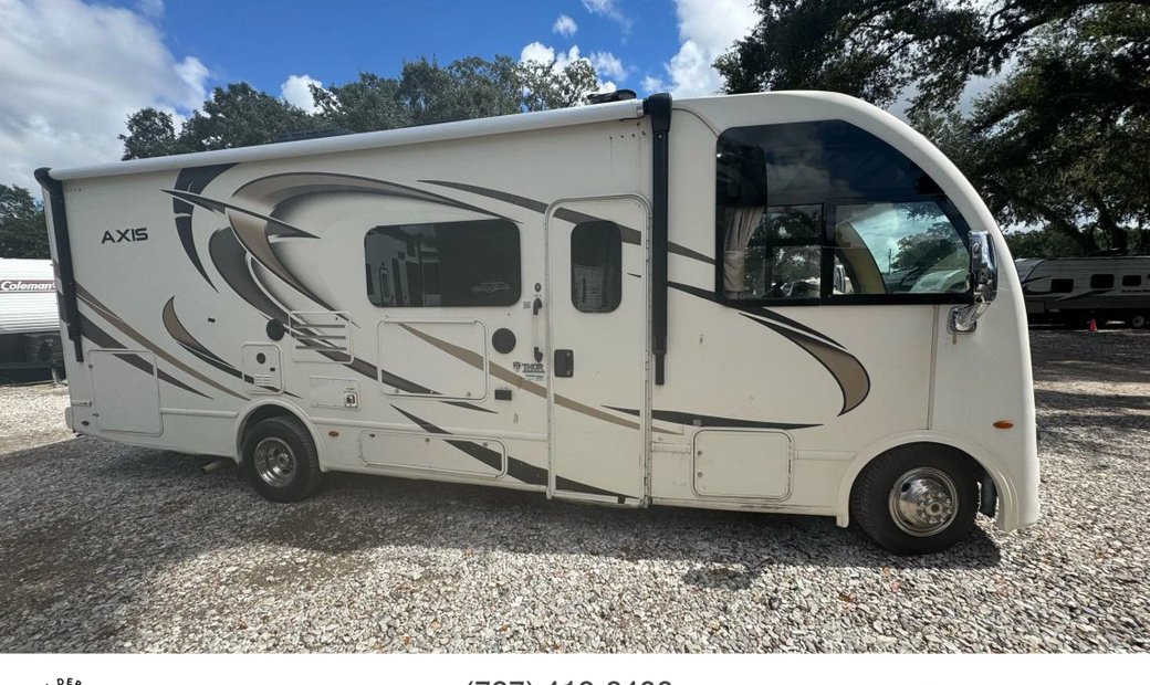 2018 Thor Motor Coach Axis Ruv In Thonotosassa, Fl, United States For ...