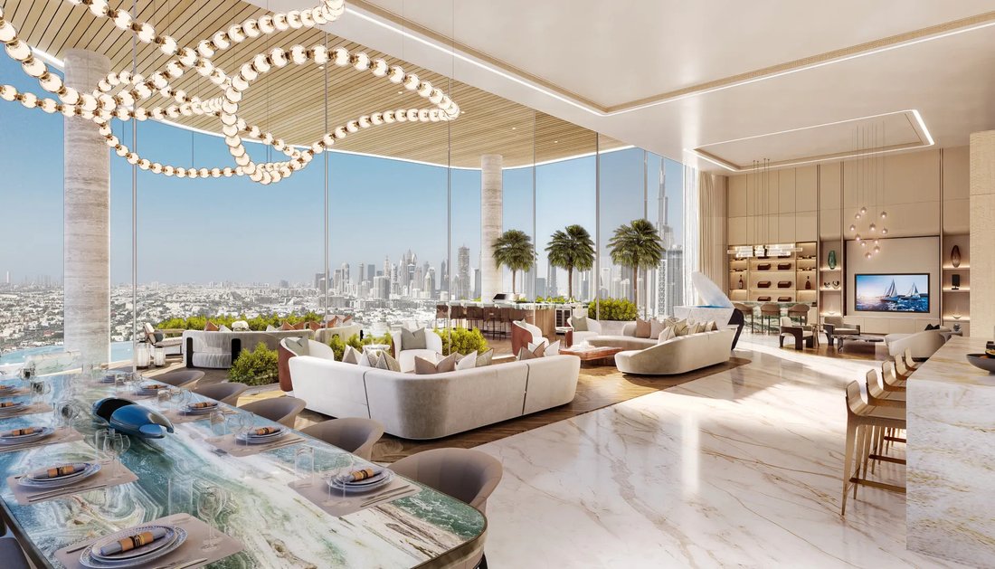 Luxurious 6 Bedroom Sky Villa Penthouse | In Dubai, Dubai, United Arab ...
