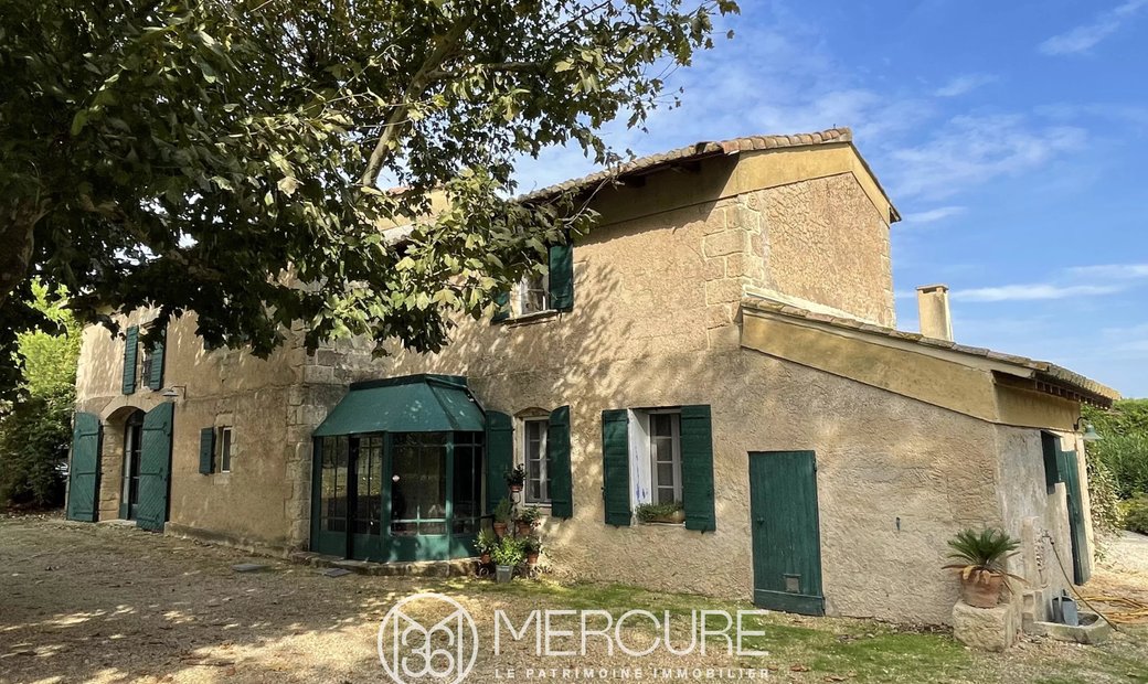 Beautiful Restored Farmhouse With Swimming Pool In Vauvert, Occitanie ...