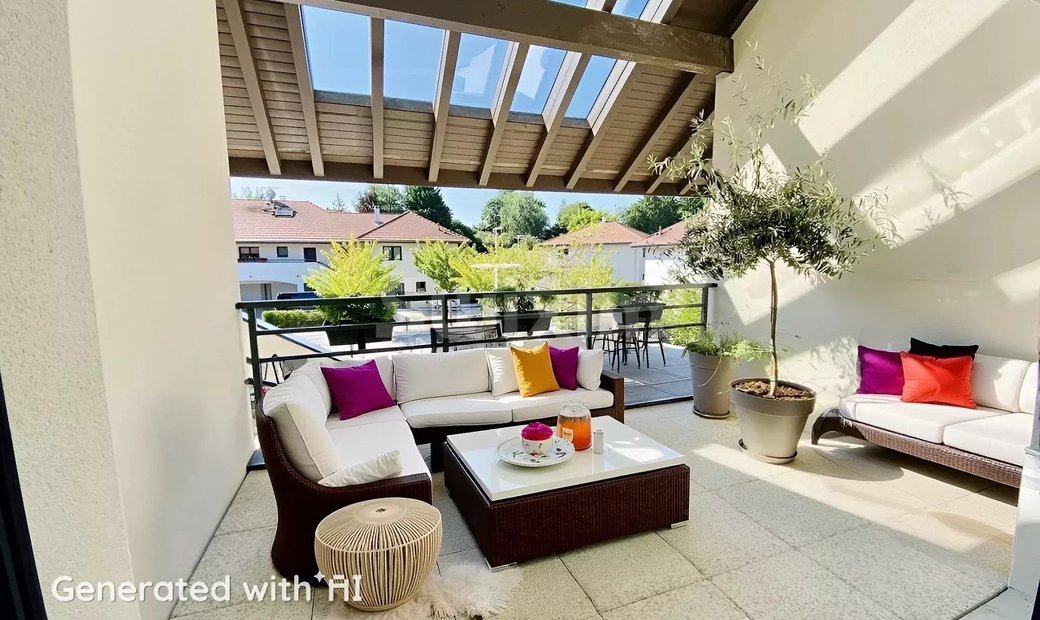 Elegant Duplex With Terrace In Veigy Foncenex, Auvergne Rhône Alpes ...