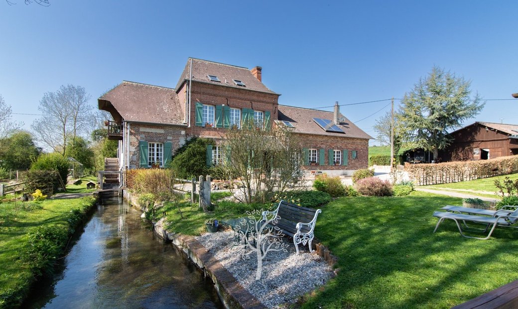 Converted Mill Into A Comfortable In Sainte Beuve En Rivière, Normandy ...
