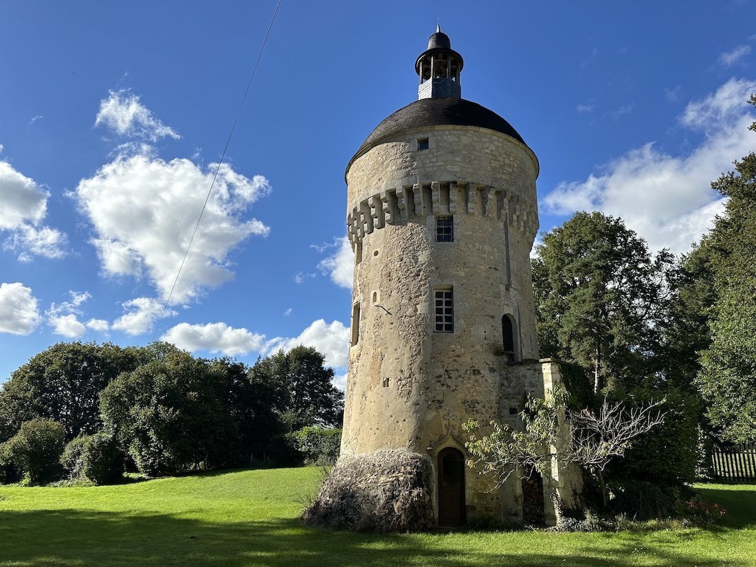 Remarkable Castle And Its Watchtower In Belforêt En Perche, Normandy ...