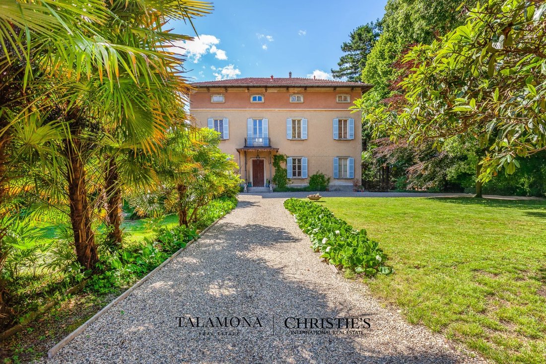 Authentic Liberty Style Villa On Lake Maggiore In Germignaga, Lombardy ...